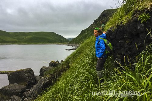 Kuril Islands, White Cliffs, Iturup, Kurilsk, Vannocky, Baranskoga Volcano,